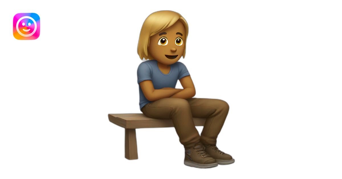 Sit emoji | AI Emoji Generator