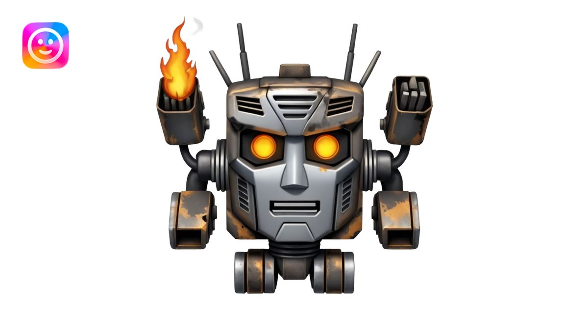 burnt-out transformer emoji | AI Emoji Generator