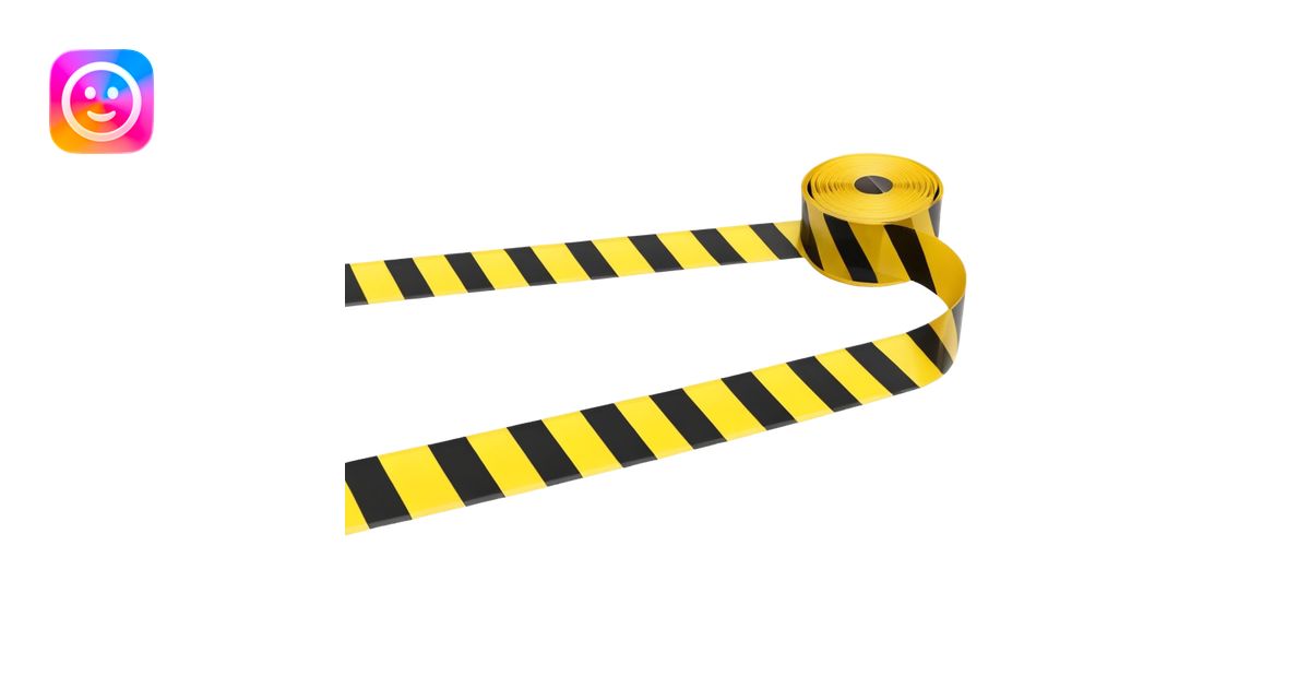 crime scene stripes emoji | AI Emoji Generator