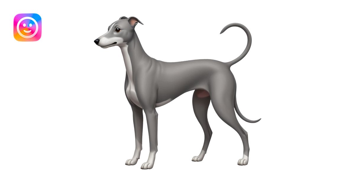 greyhound emoji | AI Emoji Generator