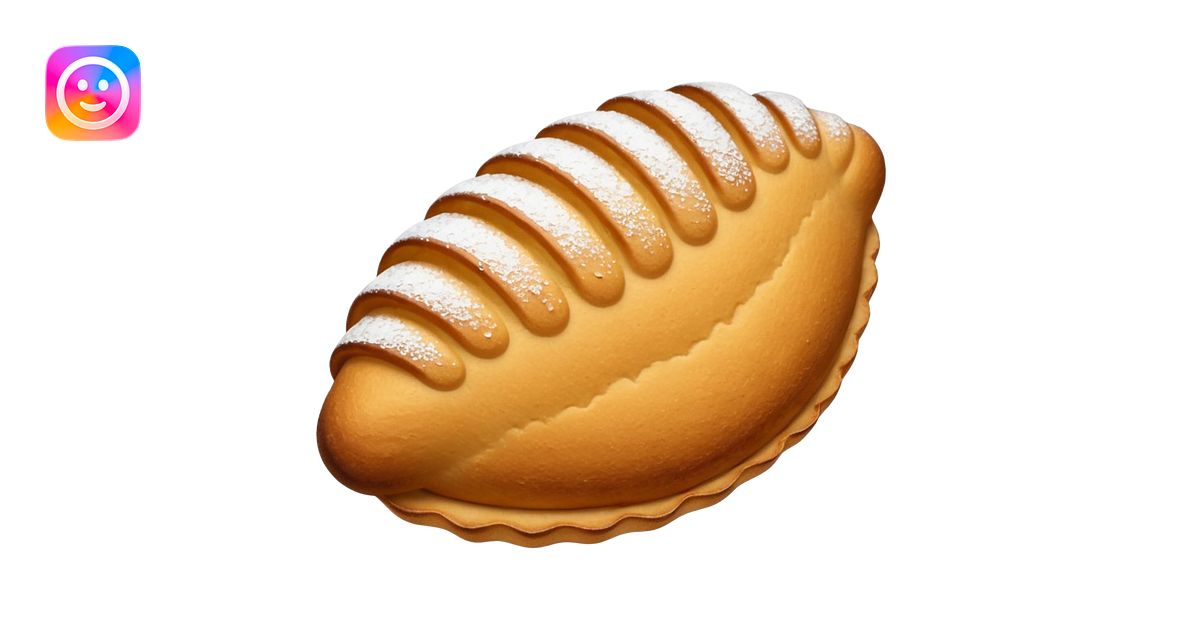 A madeleine pastry emoji | AI Emoji Generator