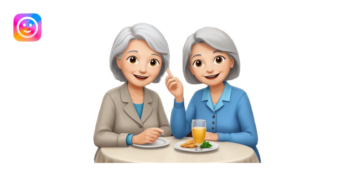 conversación dentro de un restaurant dos personas y una de las persoans ...