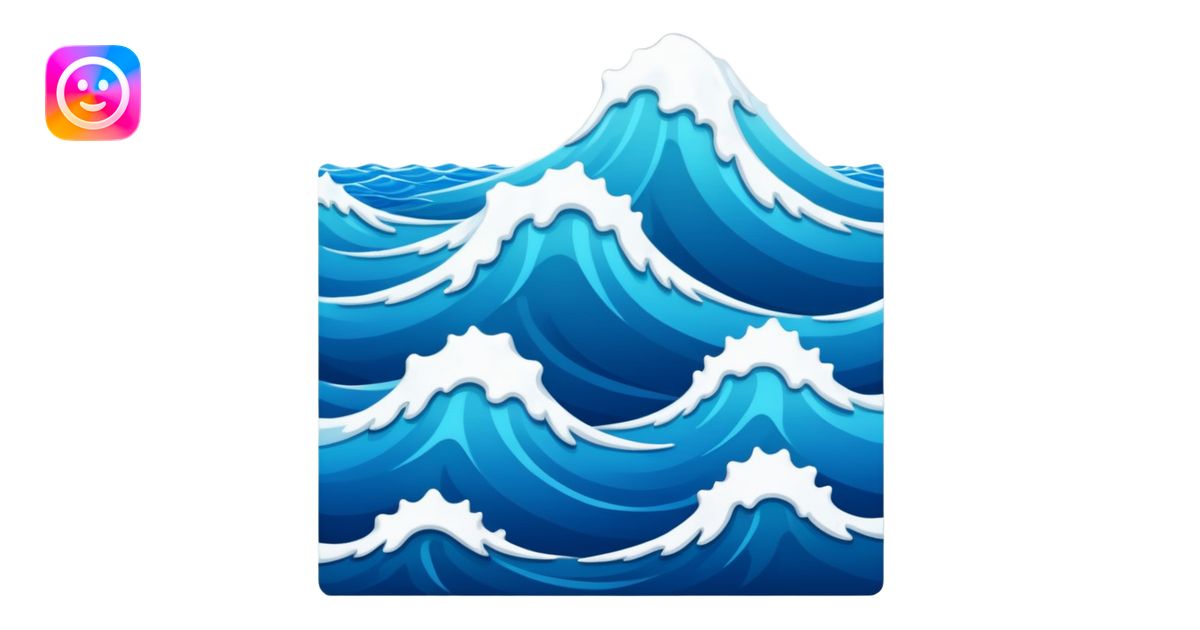 The Ocean emoji | AI Emoji Generator