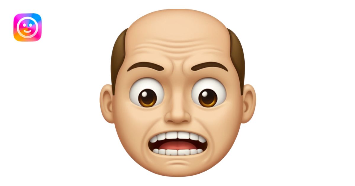 realistic grinding teeth emoji with their mouth closed emoji | AI Emoji ...