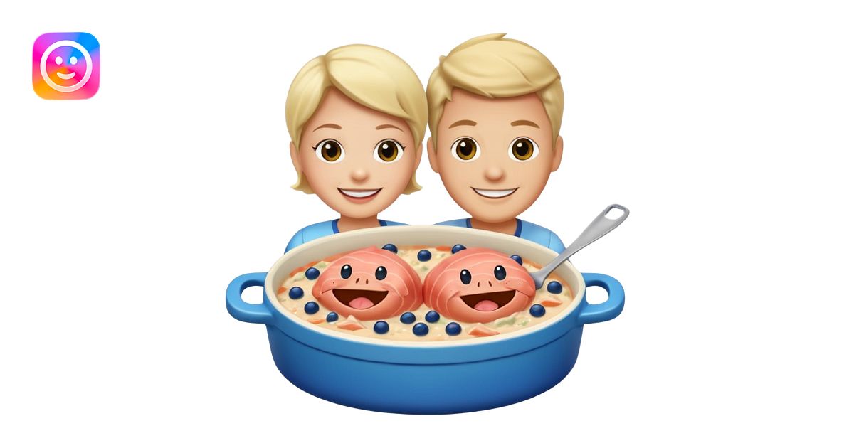 white people tuna caserole emoji | AI Emoji Generator