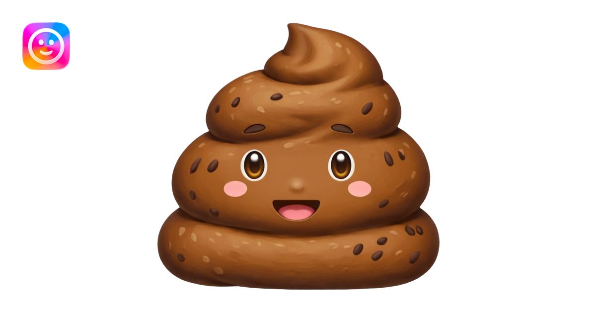 anime poop emoji | AI Emoji Generator