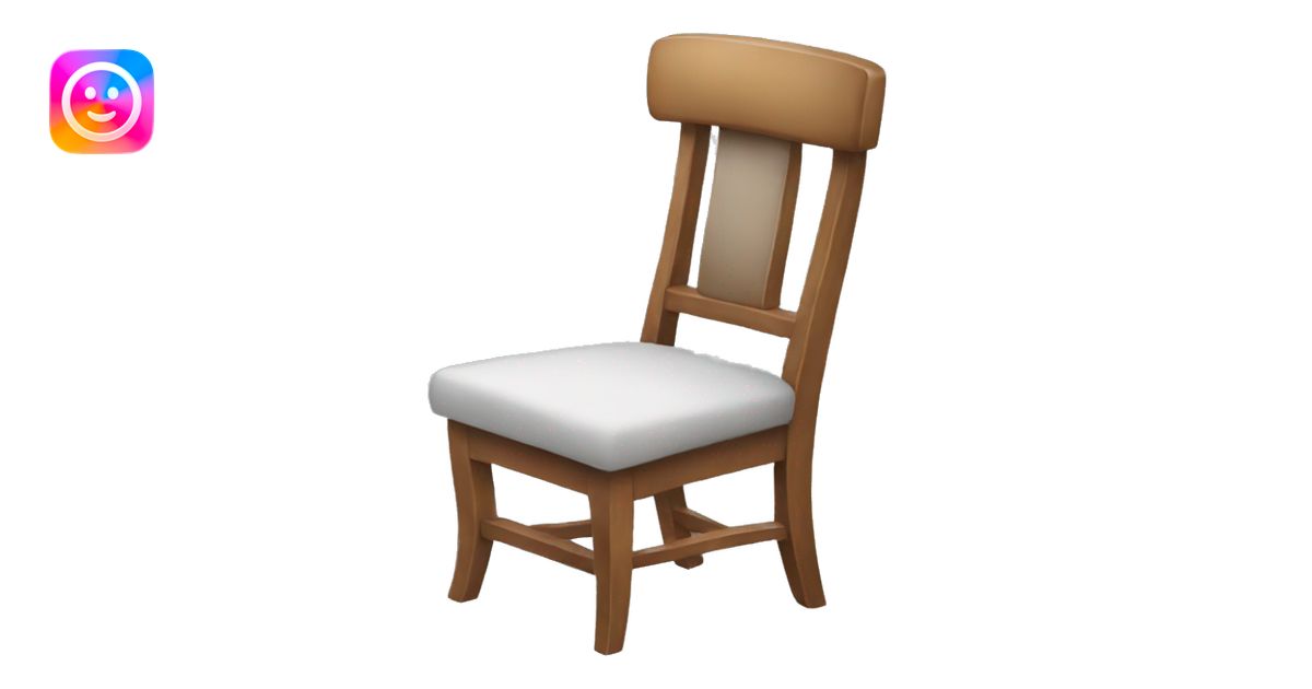 chair emoji | AI Emoji Generator