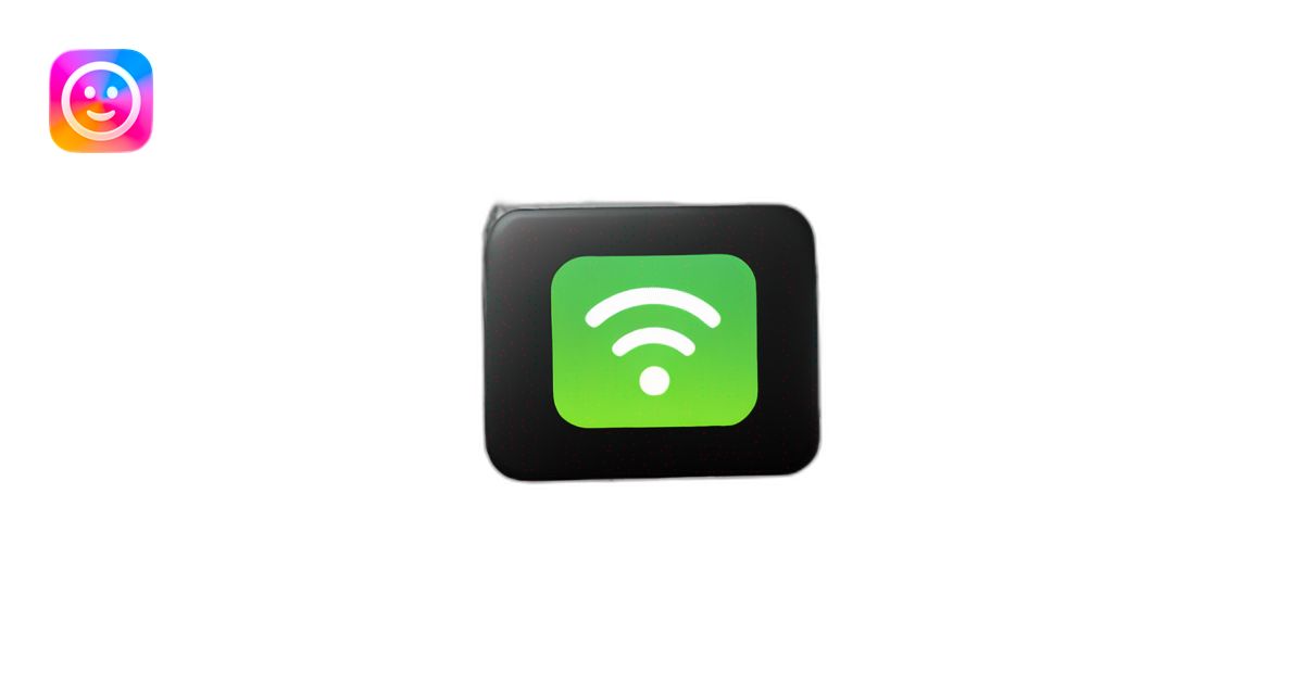 a wifi router on a bus emoji | AI Emoji Generator
