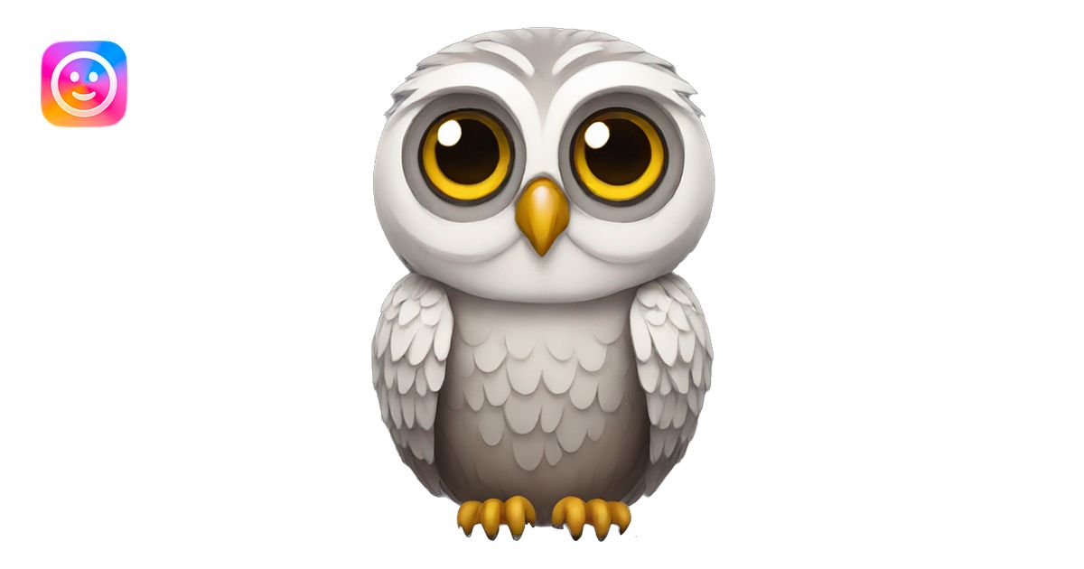 deep owl emoji | AI Emoji Generator