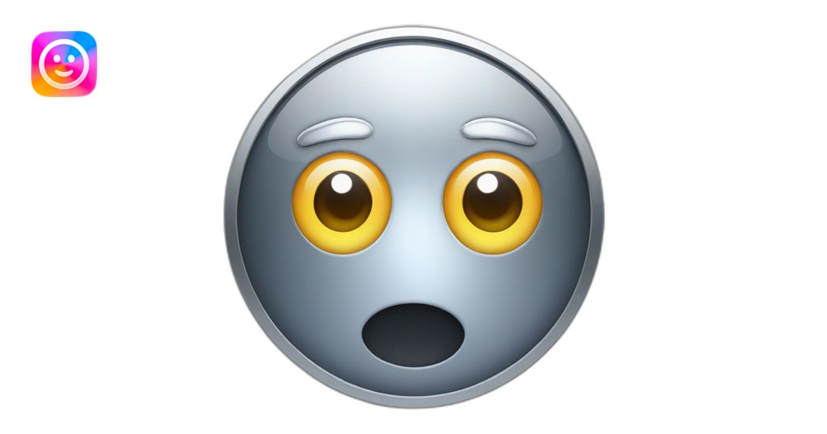 Chrome Browser's icon with eyes emoji | AI Emoji Generator