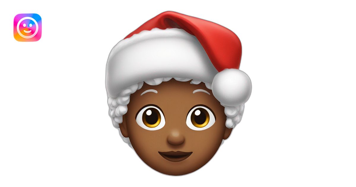 baby santa little emoji | AI Emoji Generator