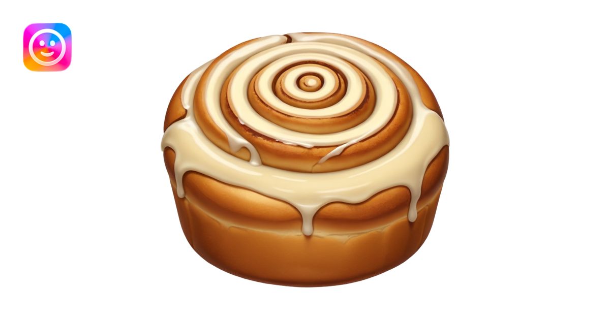 Cinnamon roll emoji | AI Emoji Generator
