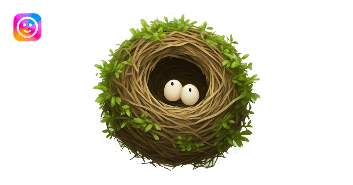 nest emoji | AI Emoji Generator
