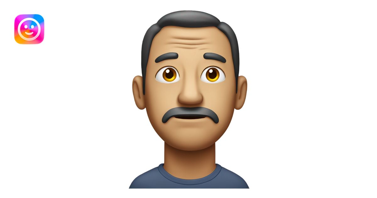 Constipated man emoji | AI Emoji Generator
