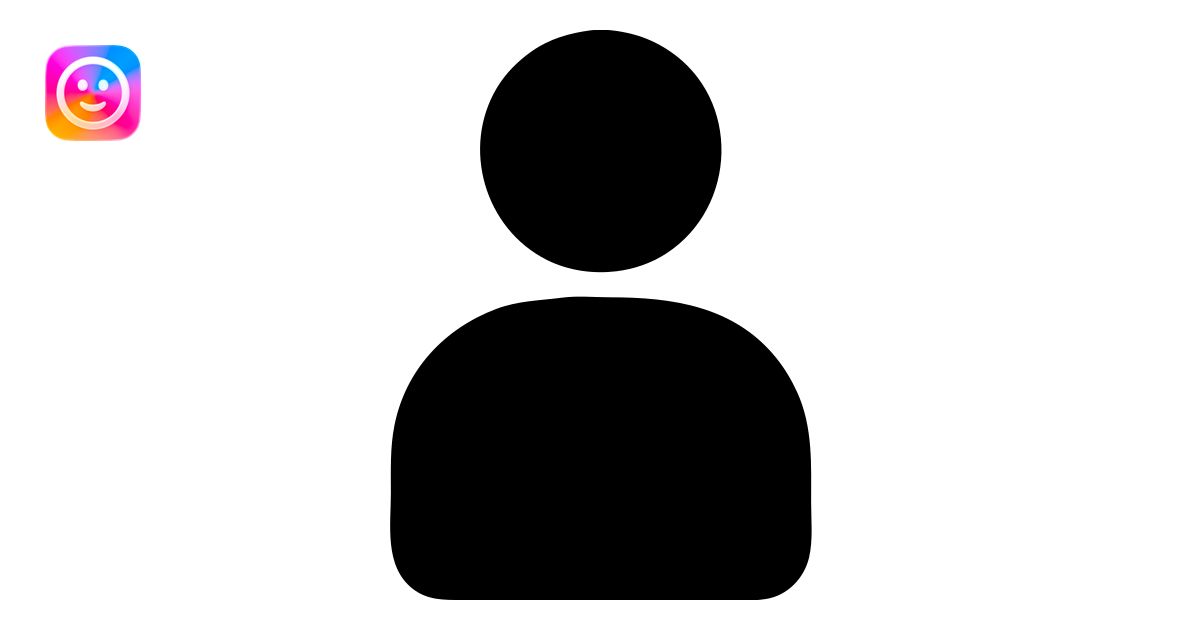 Simple person silhouette, basic human shape icon | AI Emoji Generator