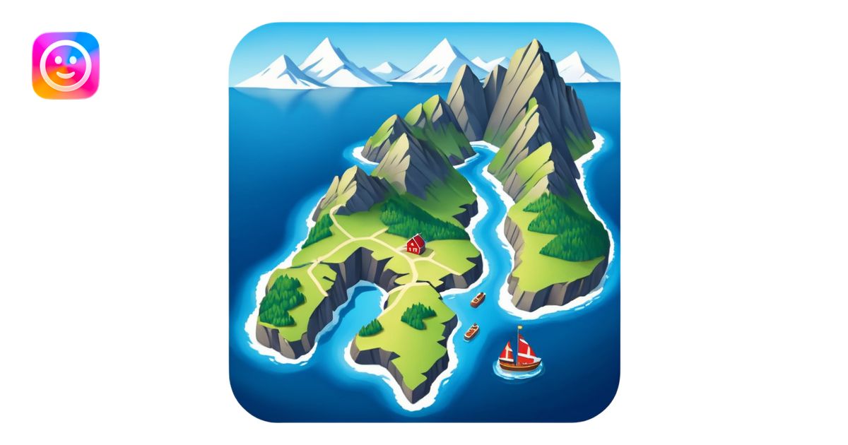 norway map emoji | AI Emoji Generator