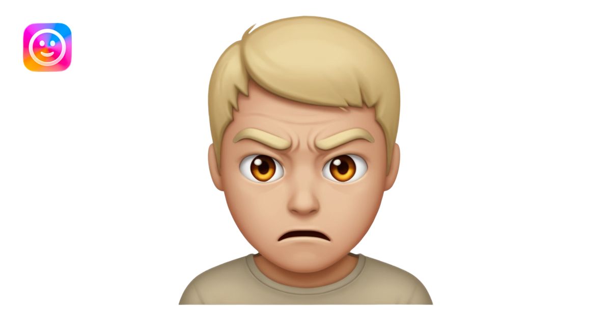 can't express expressionless ,anger just staring at emoji | AI Emoji ...