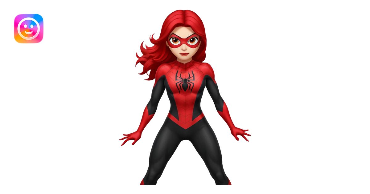 Spider woman emoji | AI Emoji Generator