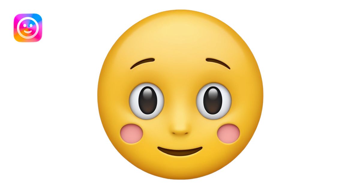 yellow emoji with a blank face emoji | AI Emoji Generator