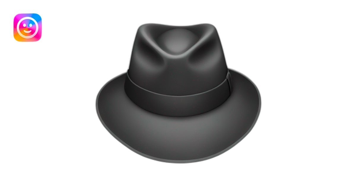 Tips Fedora emoji | AI Emoji Generator