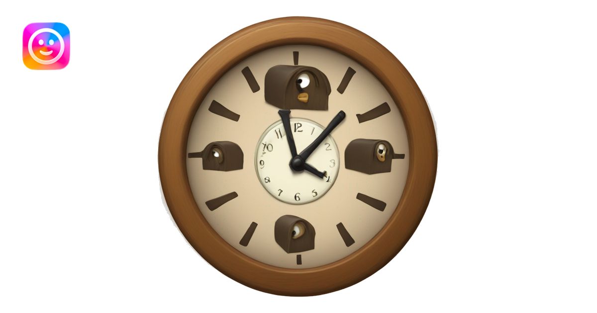 Hickory dickory dock emoji | AI Emoji Generator