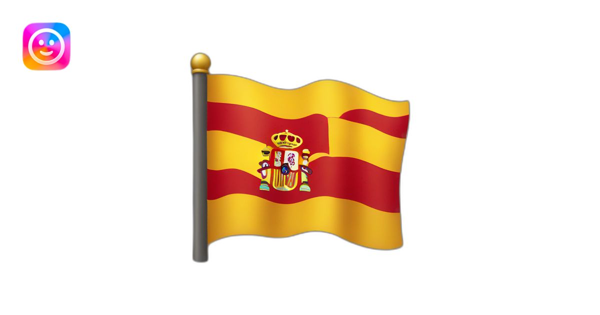 Spain Flag emoji | AI Emoji Generator