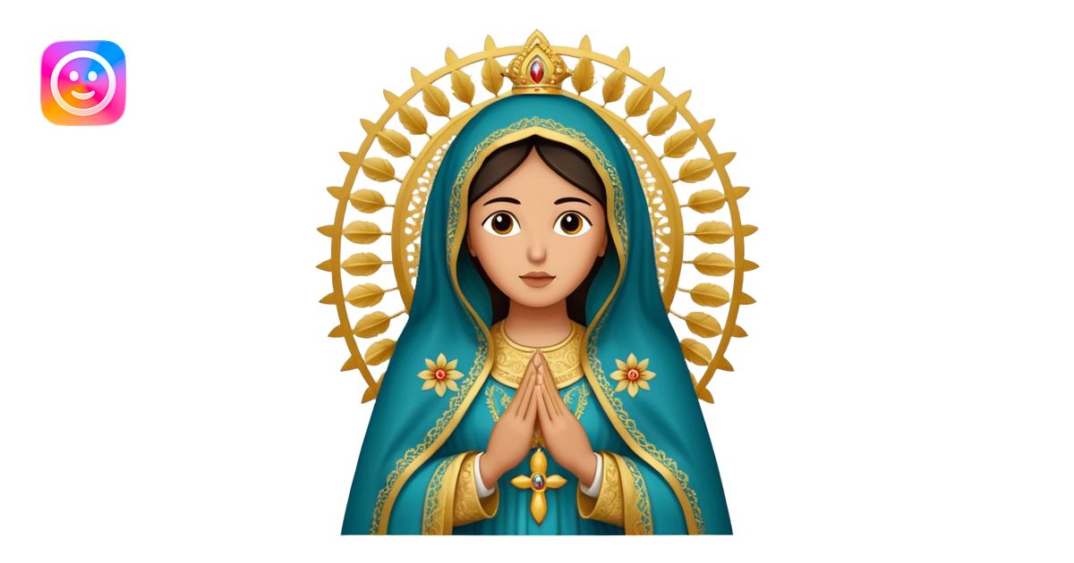virgen de Santa María de Guadalupe emoji | AI Emoji Generator