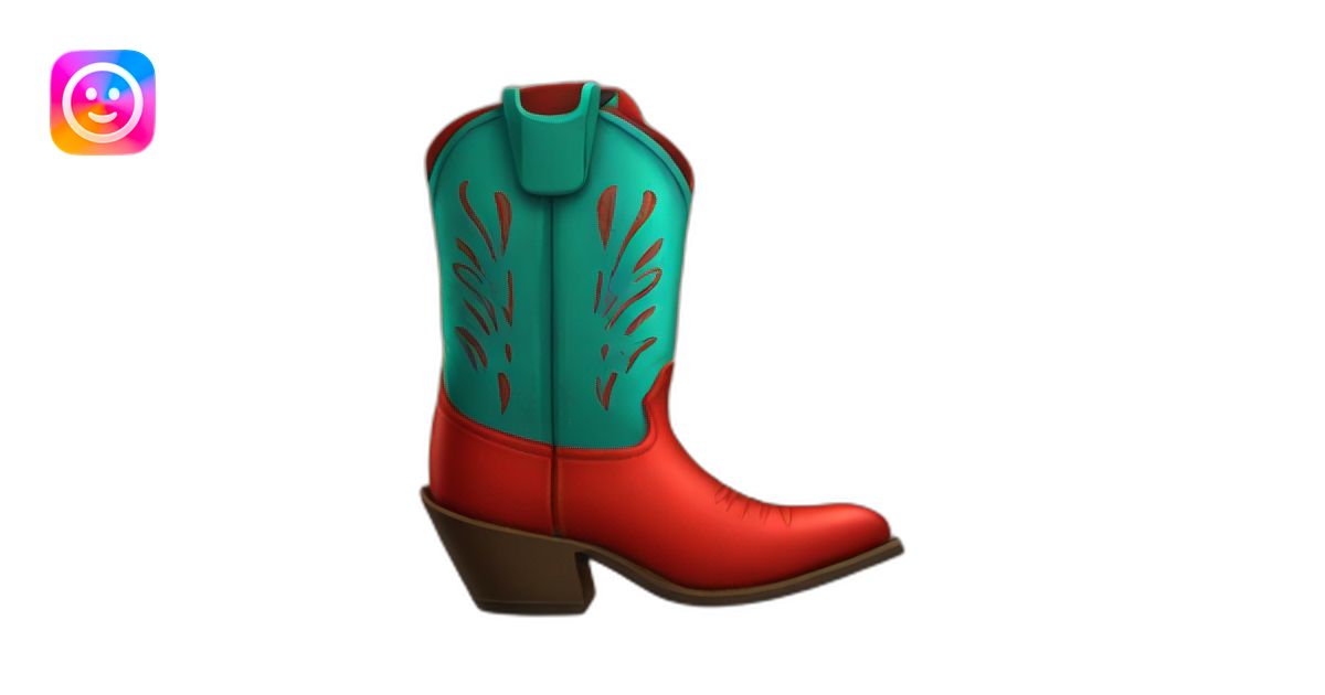 red cowboy boots emoji | AI Emoji Generator