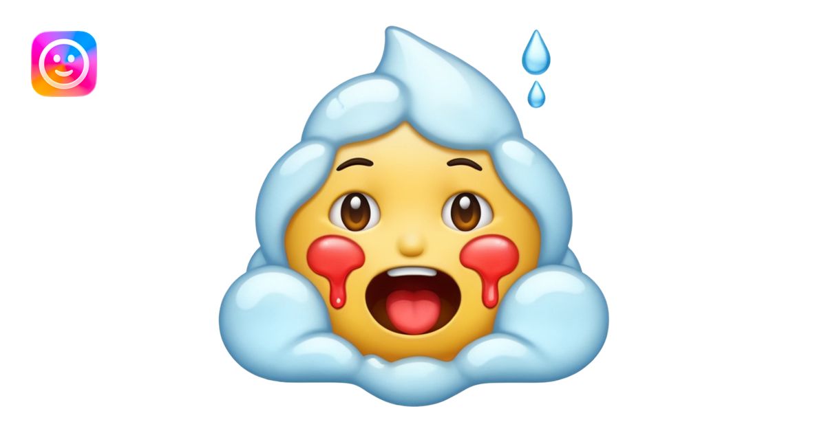 ice emoji, hot , vomit , crying emoji and happy emoji | AI Emoji Generator