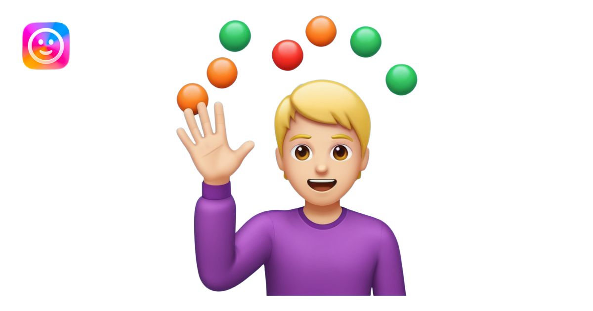Slapping balls emoji | AI Emoji Generator