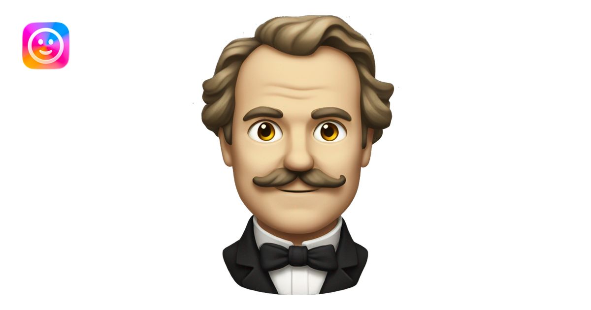 NIETzsche SMILING emoji | AI Emoji Generator