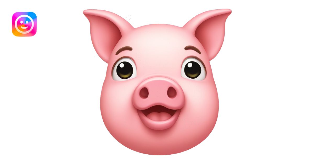 PICKY PIGGY emoji | AI Emoji Generator