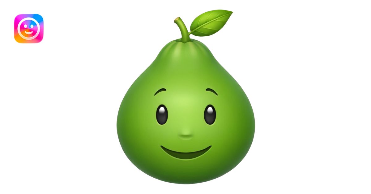 Calabash no face emoji | AI Emoji Generator