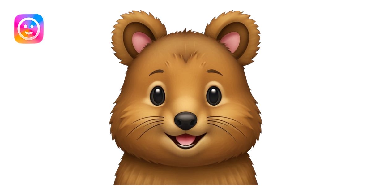 Can you do a quokka emoji | AI Emoji Generator