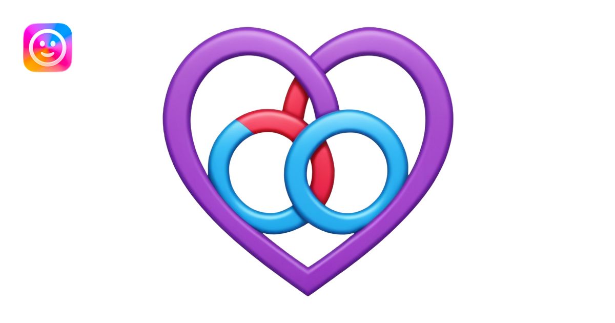 polyamory symbol emoji | AI Emoji Generator