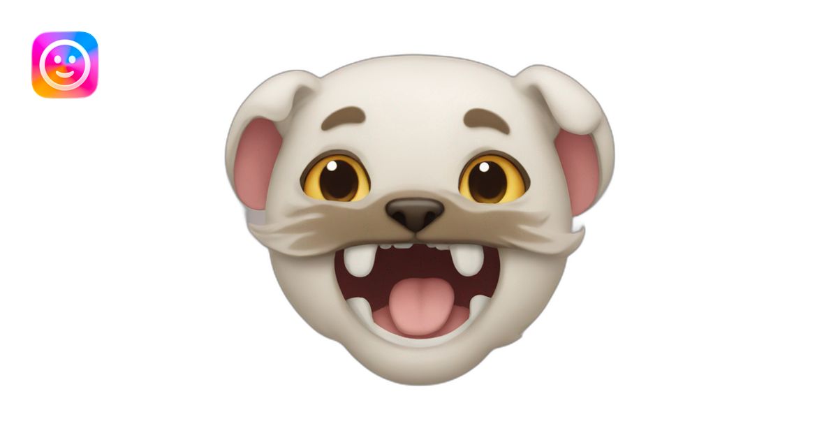 Mewing emoji | AI Emoji Generator