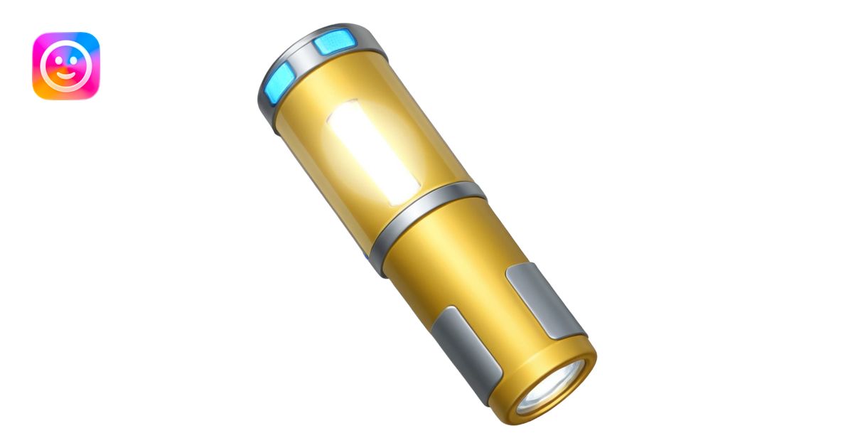 Flashlight emoji | AI Emoji Generator