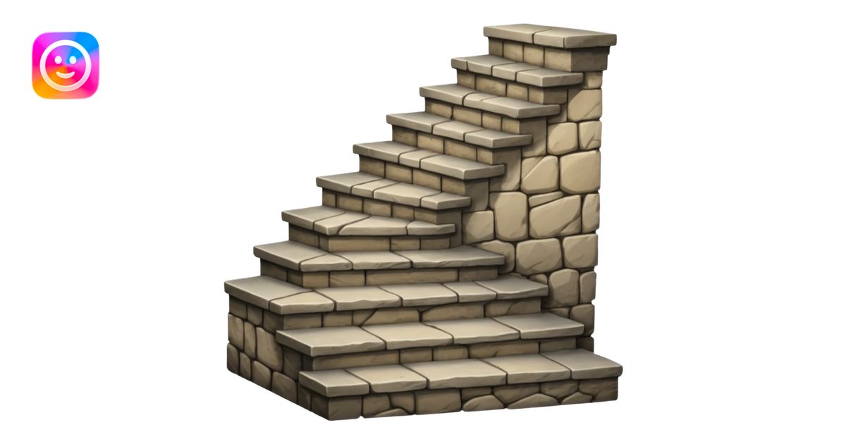 outdoor stair emoji | AI Emoji Generator