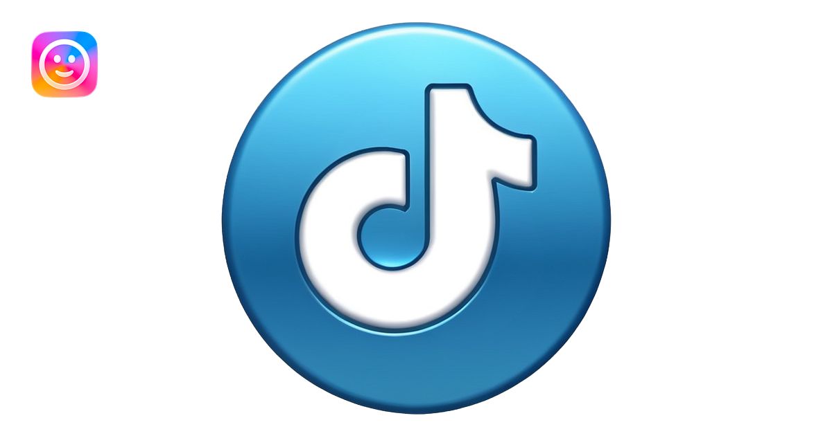 Tiktok profile verification tick emoji | AI Emoji Generator