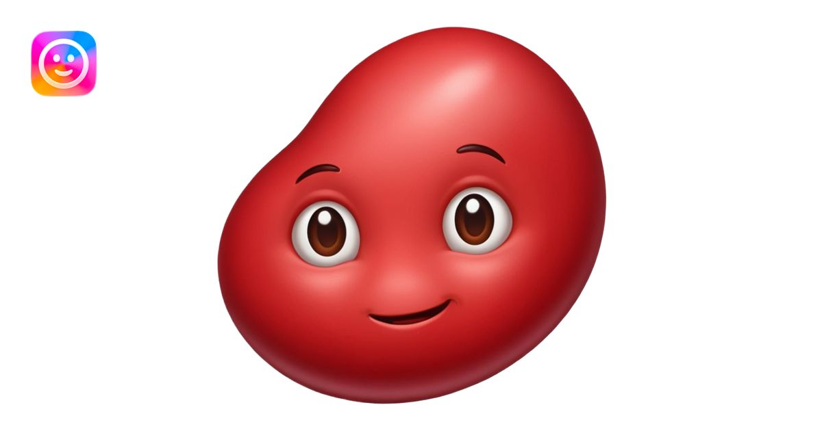 red bean emoji | AI Emoji Generator