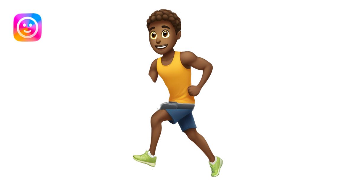 boy make exercise in the gym emoji | AI Emoji Generator