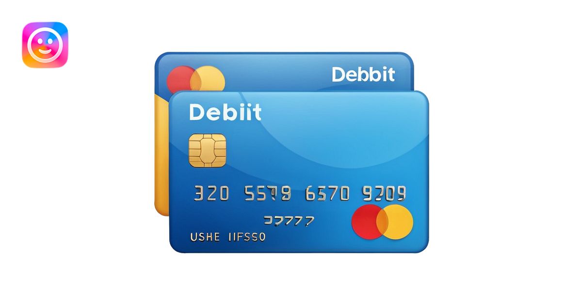 ACCEPTED PARTICIPATION METHODS — Debit and Credit Card together emoji ...