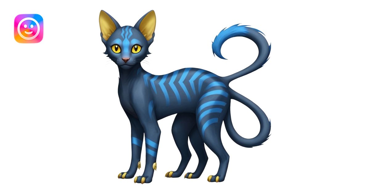 Lykoi-Electrike-Sphynx-Luxray-fusion-hybrid-animal-Fakémon-creature ...