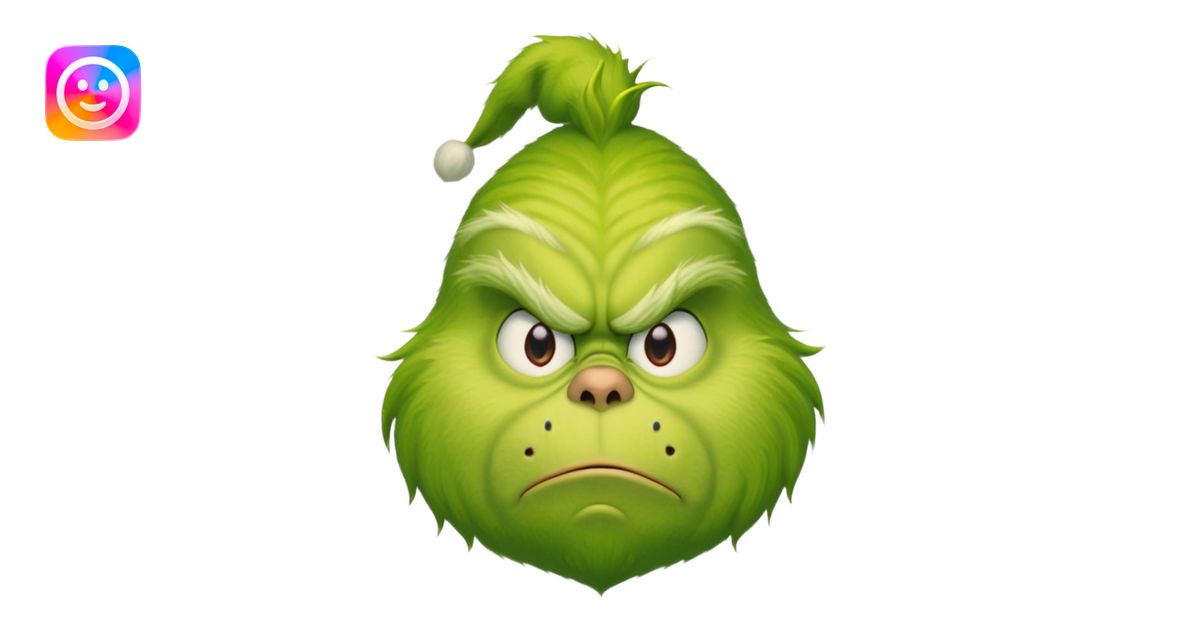 The Grinch emoji | AI Emoji Generator