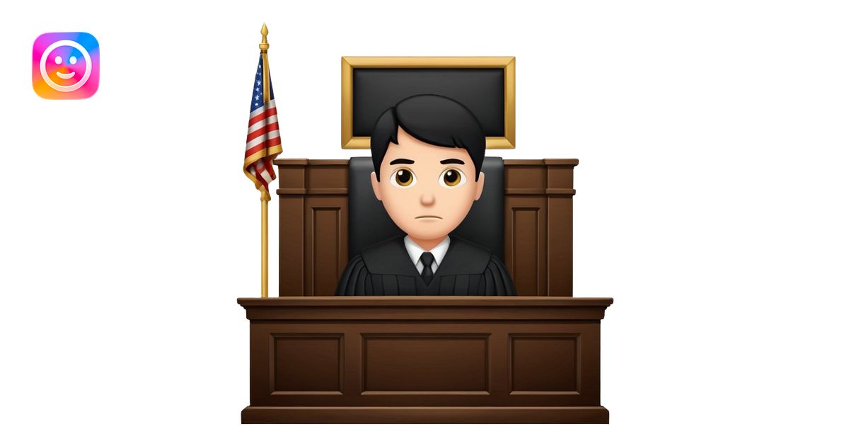 Court martial emoji | AI Emoji Generator