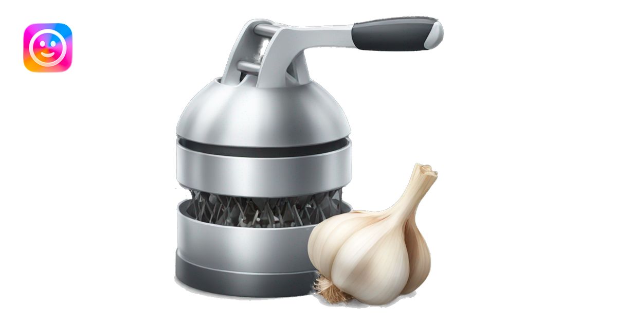 Garlic crusher emoji | AI Emoji Generator