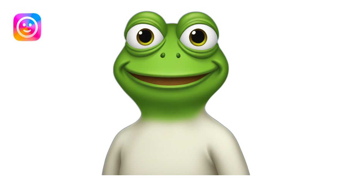 pepe the frog surprise emoji | AI Emoji Generator