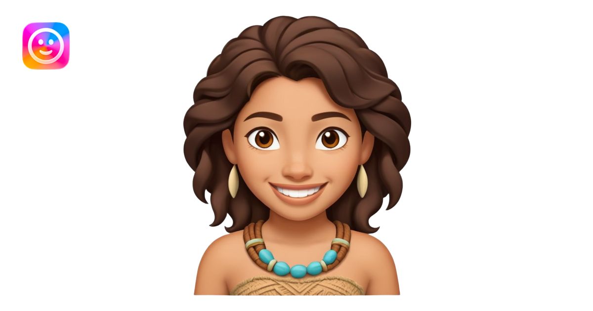 Moana emoji | AI Emoji Generator