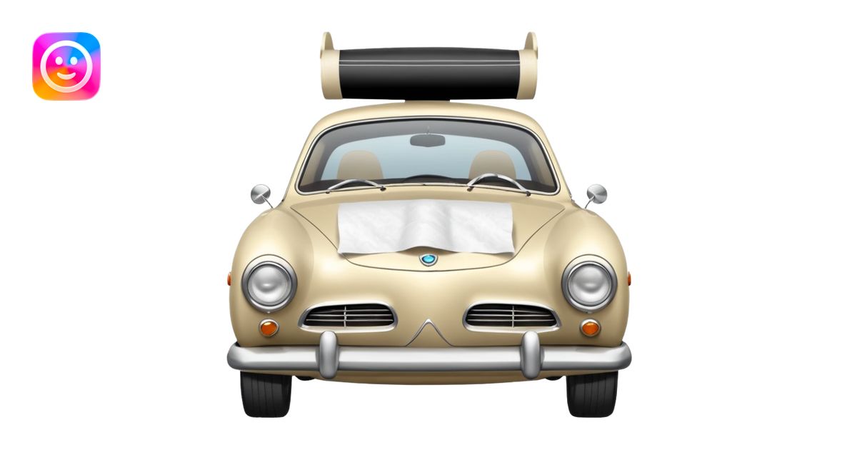 karmann ghia roll tp emoji | AI Emoji Generator