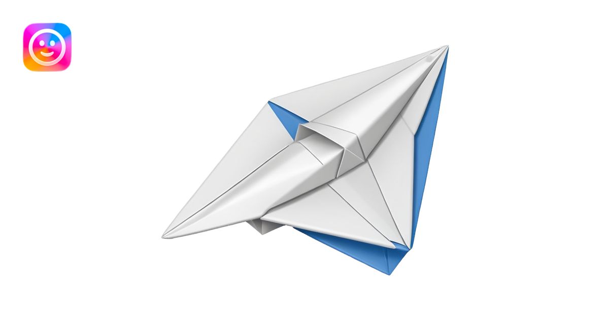 emoji avion de papel emoji | AI Emoji Generator